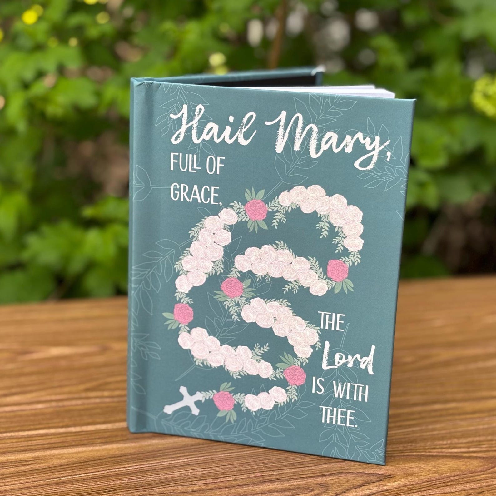 Rosary Journal, Hail Mary Hardcover Journal, Catholic Journal - Etsy