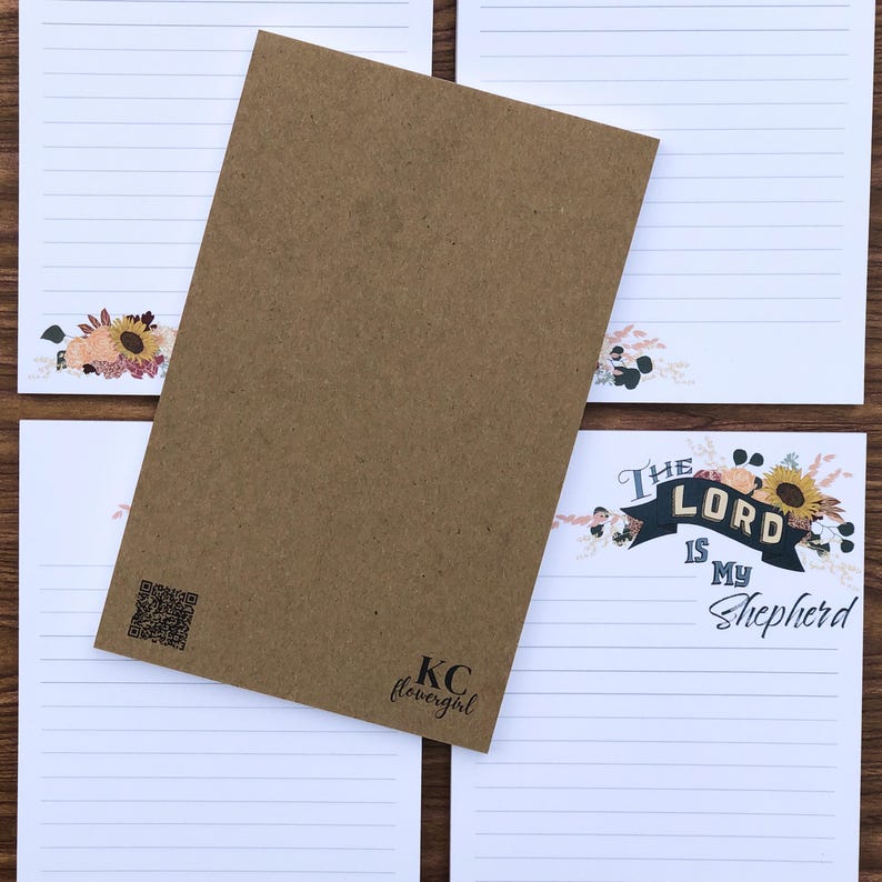 Catholic Notepad Build Your Own Bundle, Christian Stationary Set ...