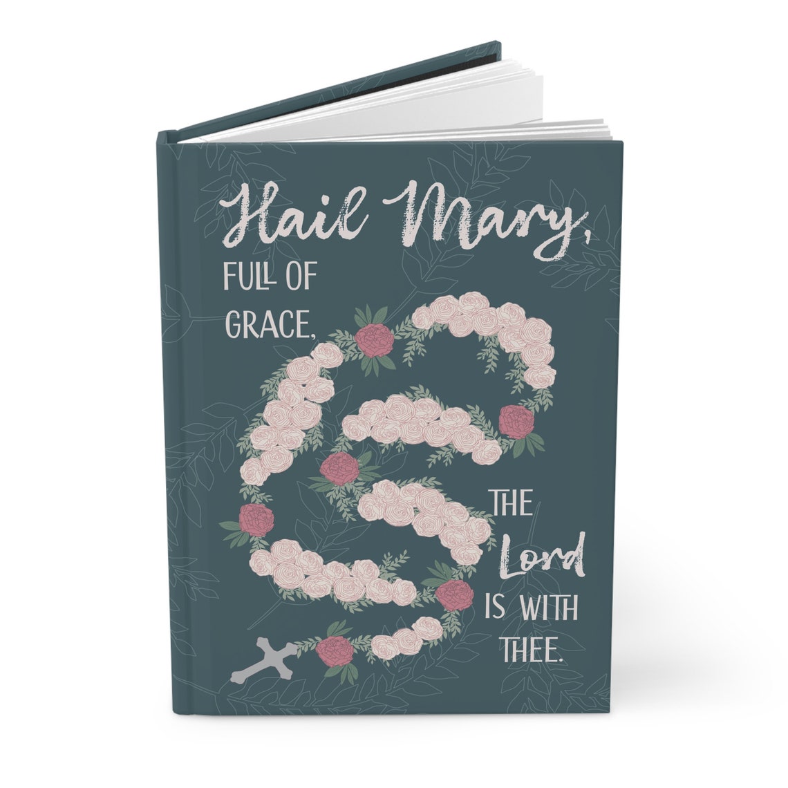 Rosary Journal, Hail Mary Hardcover Journal, Catholic Journal - Etsy