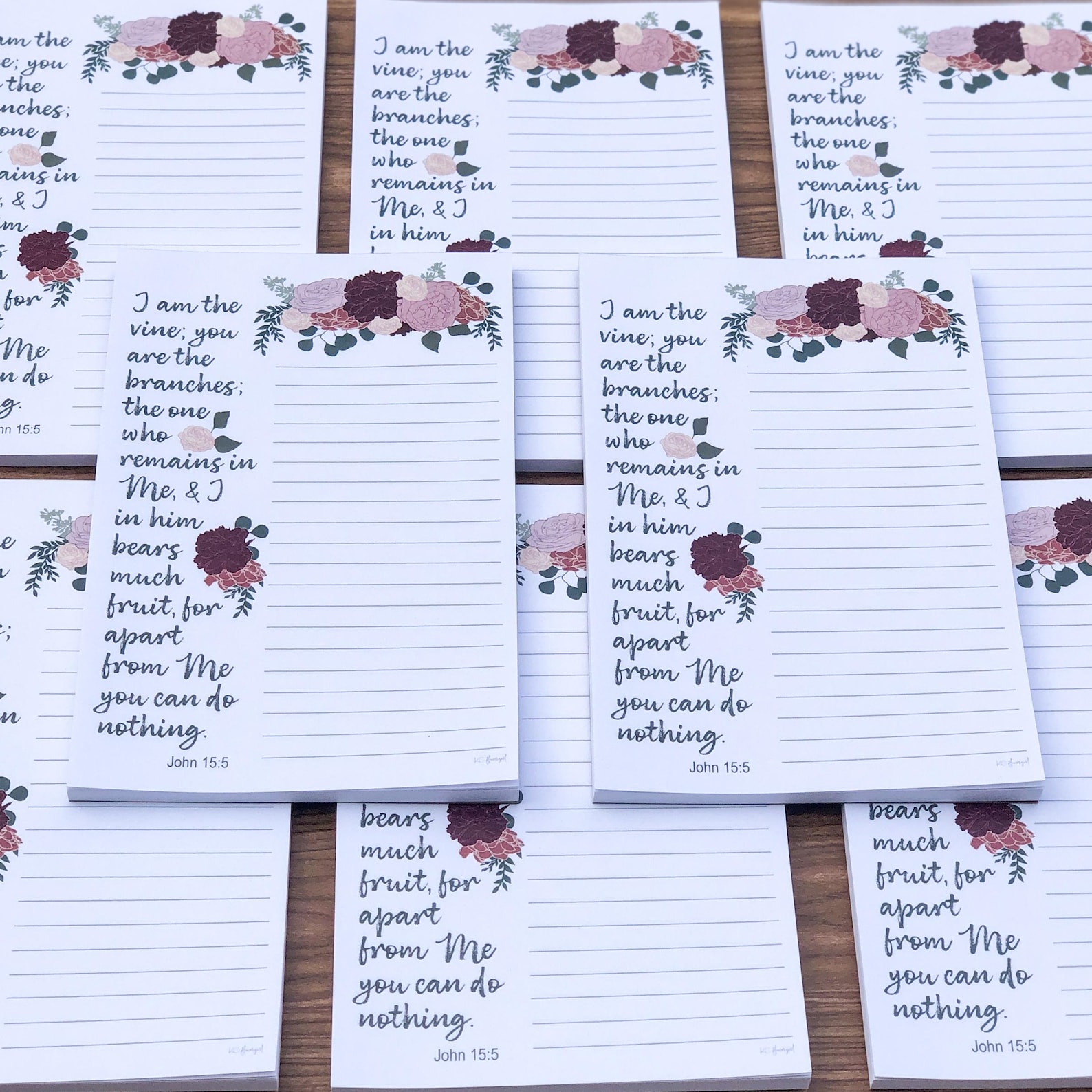 Catholic Notepad Build Your Own Bundle, Christian Stationary Set ...