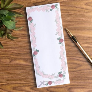 Rosary Notepad Set, Catholic Notepad, Religious Notepad - Etsy