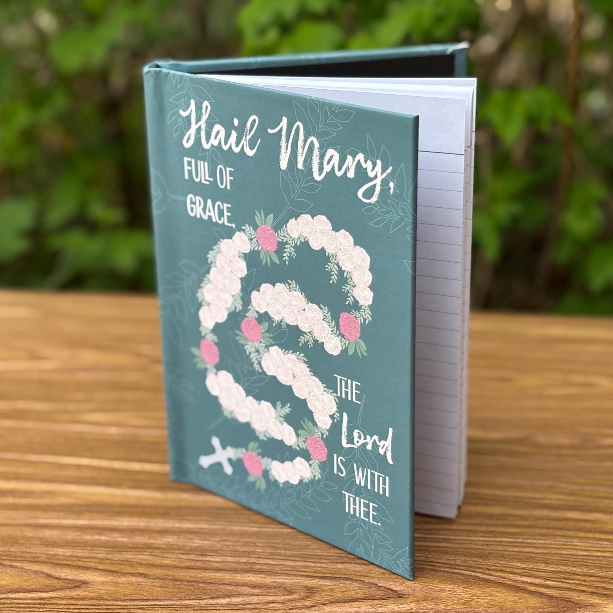 Rosary Journal, Hail Mary Hardcover Journal, Catholic Journal - Etsy