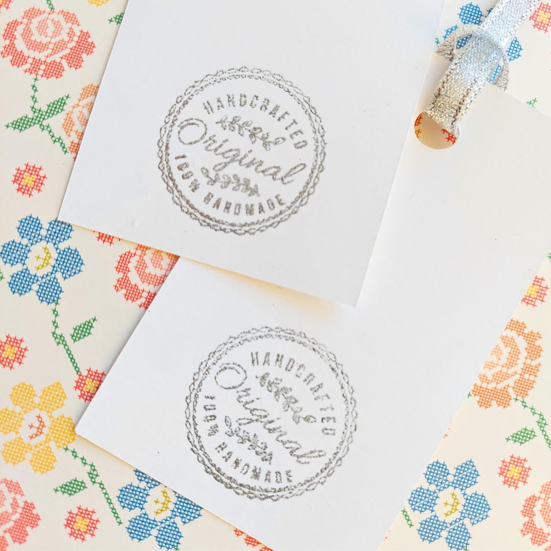 Embossed Gift Tags: Set of 8 Personalized Handmade Gifting Tags - Etsy
