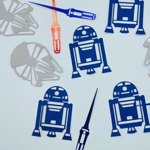 Star Wars Table Scatter Confetti Galactic Stars Birthday Party Confetti ...