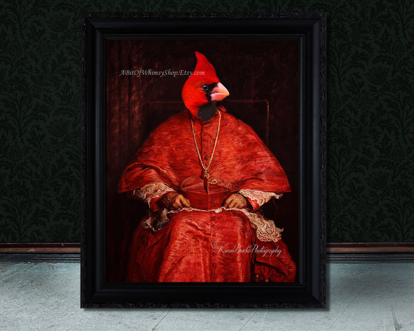 Catholic Cardinal Painting