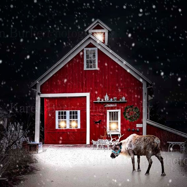 Whimsical Reindeer - Etsy