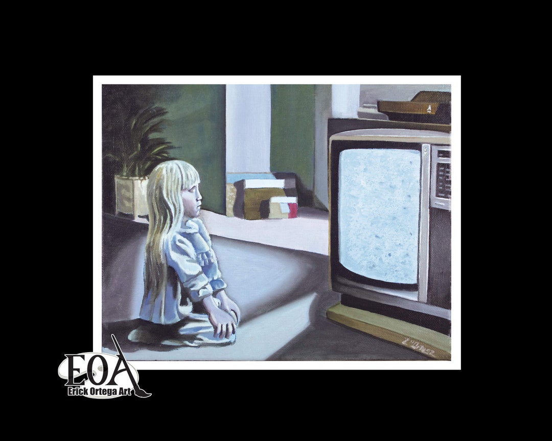 Print 8"x10"- Poltergeist Artwork - Etsy