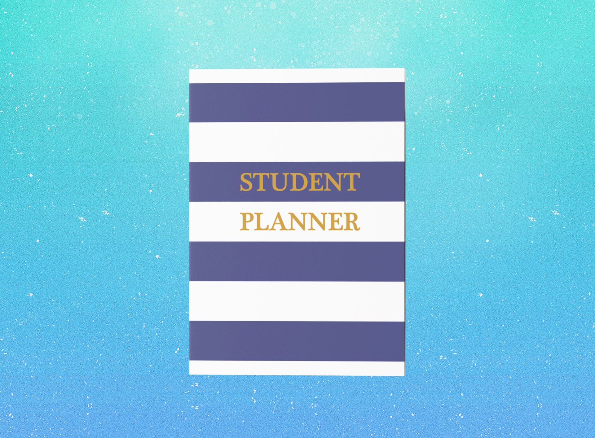 Undated Student Planner - Student Organizer - Student School Planner ...