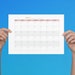 Blank Monthly Calendar - Student Planner - Printable/editable PDF ...
