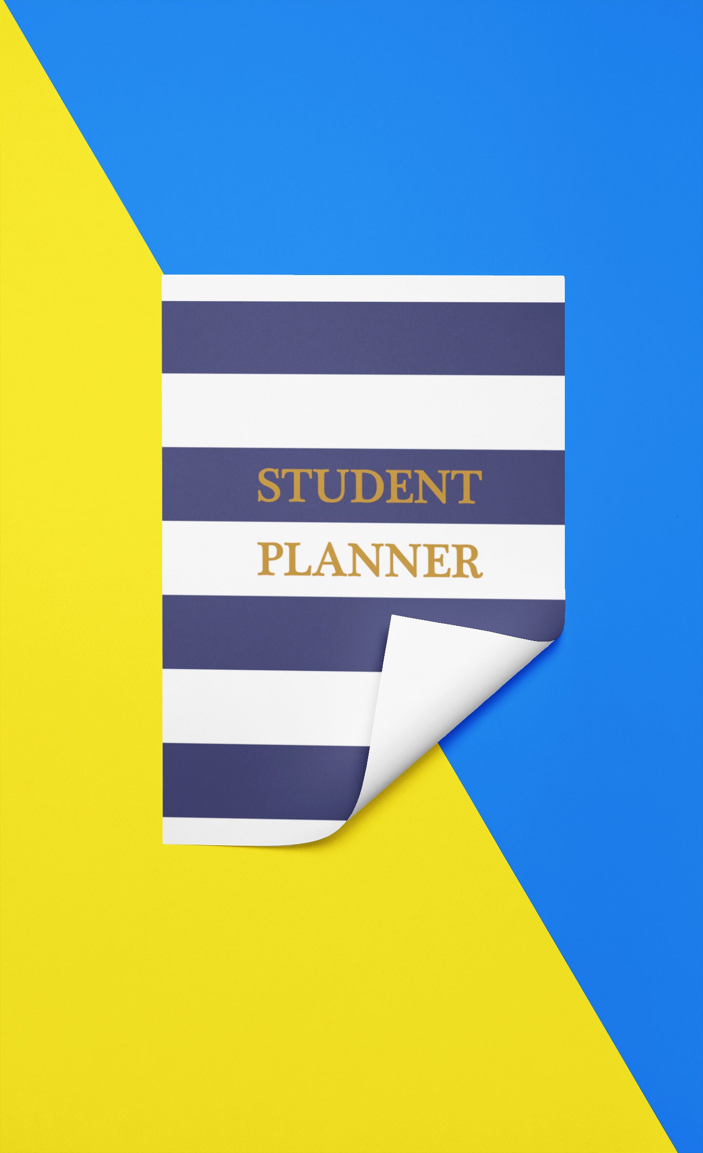 Undated Student Planner - Student Organizer - Student School Planner ...