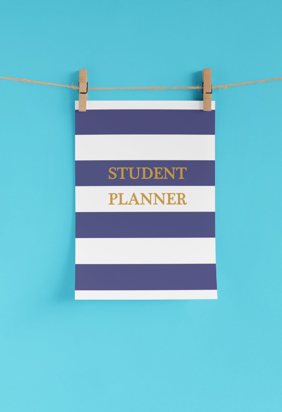 Undated Student Planner - Student Organizer - Student School Planner ...