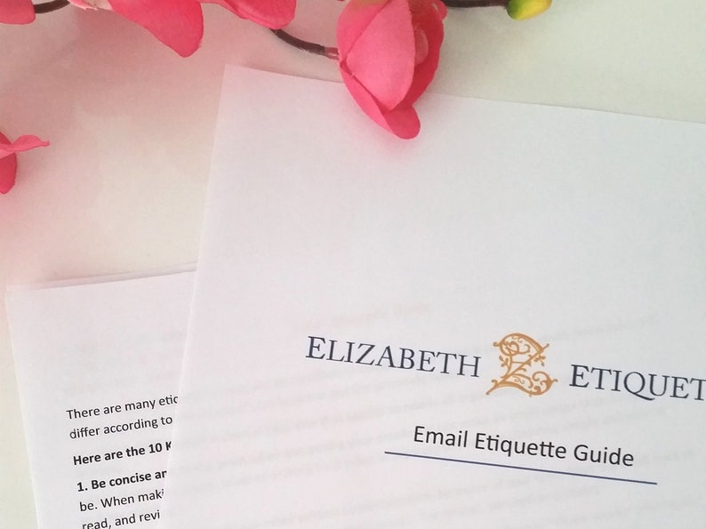 Buy Email Etiquette Guide, Email Etiquette Templates I Email Marketing ...