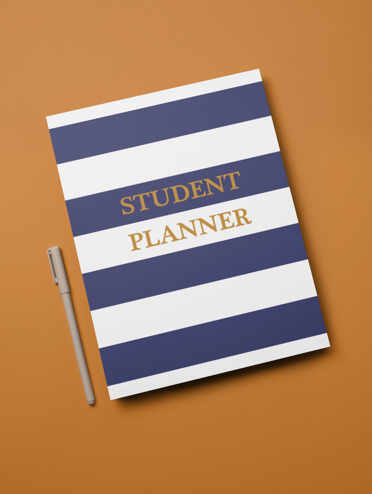Undated Student Planner - Student Organizer - Student School Planner ...