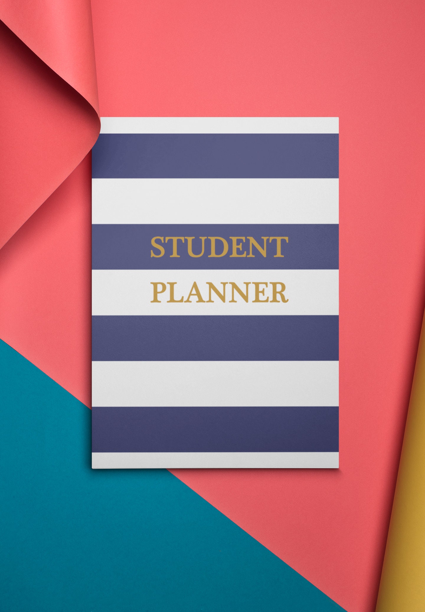 Undated Student Planner - Student Organizer - Student School Planner ...