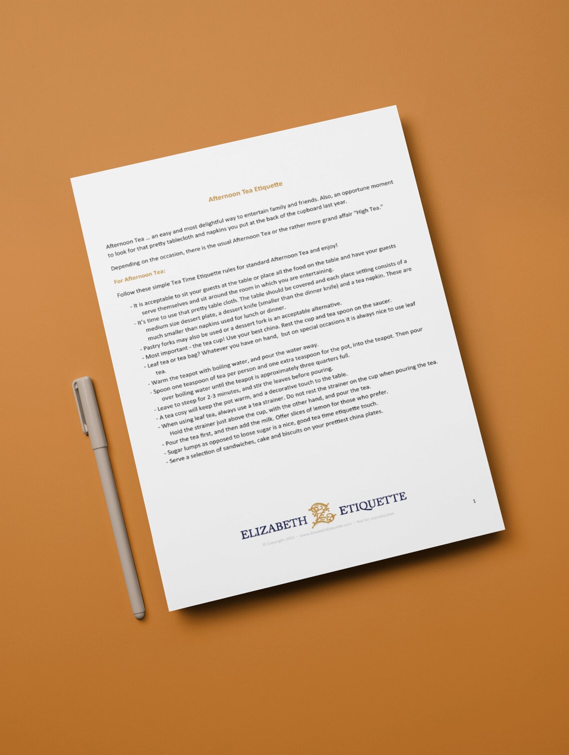 Afternoon Tea & High Tea Etiquette Guide, Tea Drinker, Tea Lovers ...