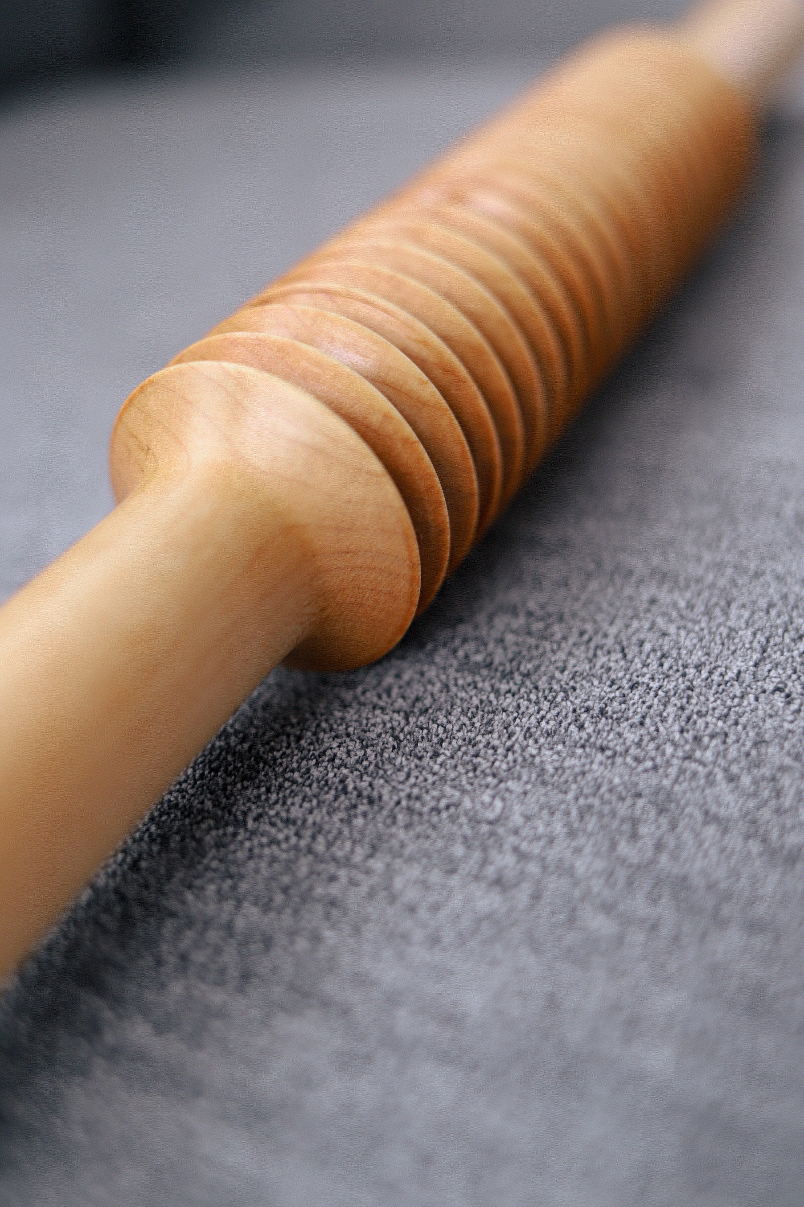 Pasta Noodle Cutting Rolling Pin Fettuccine Hand-turned Hardwood - Etsy