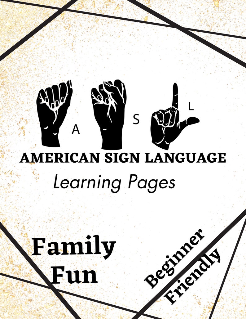 ASL, American, Sign, Language, Workpages, Wall, Art, Office, Family ...