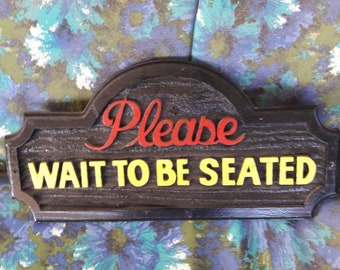 Vintage wood sign | Etsy