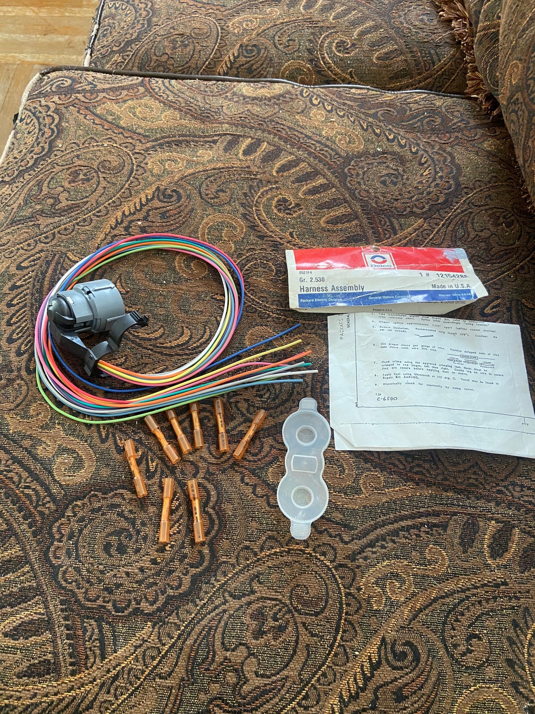 Delco Nos 12154288 GM Shift Lock Connector Harness 4L80E Transmission. New in Worn Bag. Delco ...