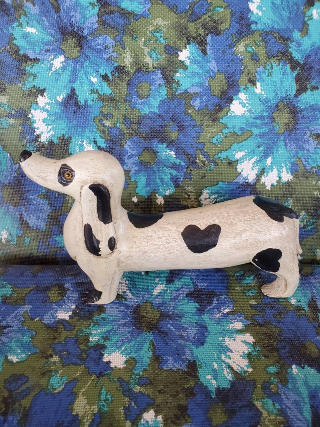Vintage Large Dachshund Weenie Dog. Made of Wood About 11 Inches. Hand ...