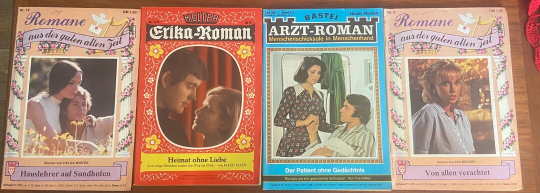 4 Vintage German Magazines From the 1970’s in Very Good Condition. - Etsy