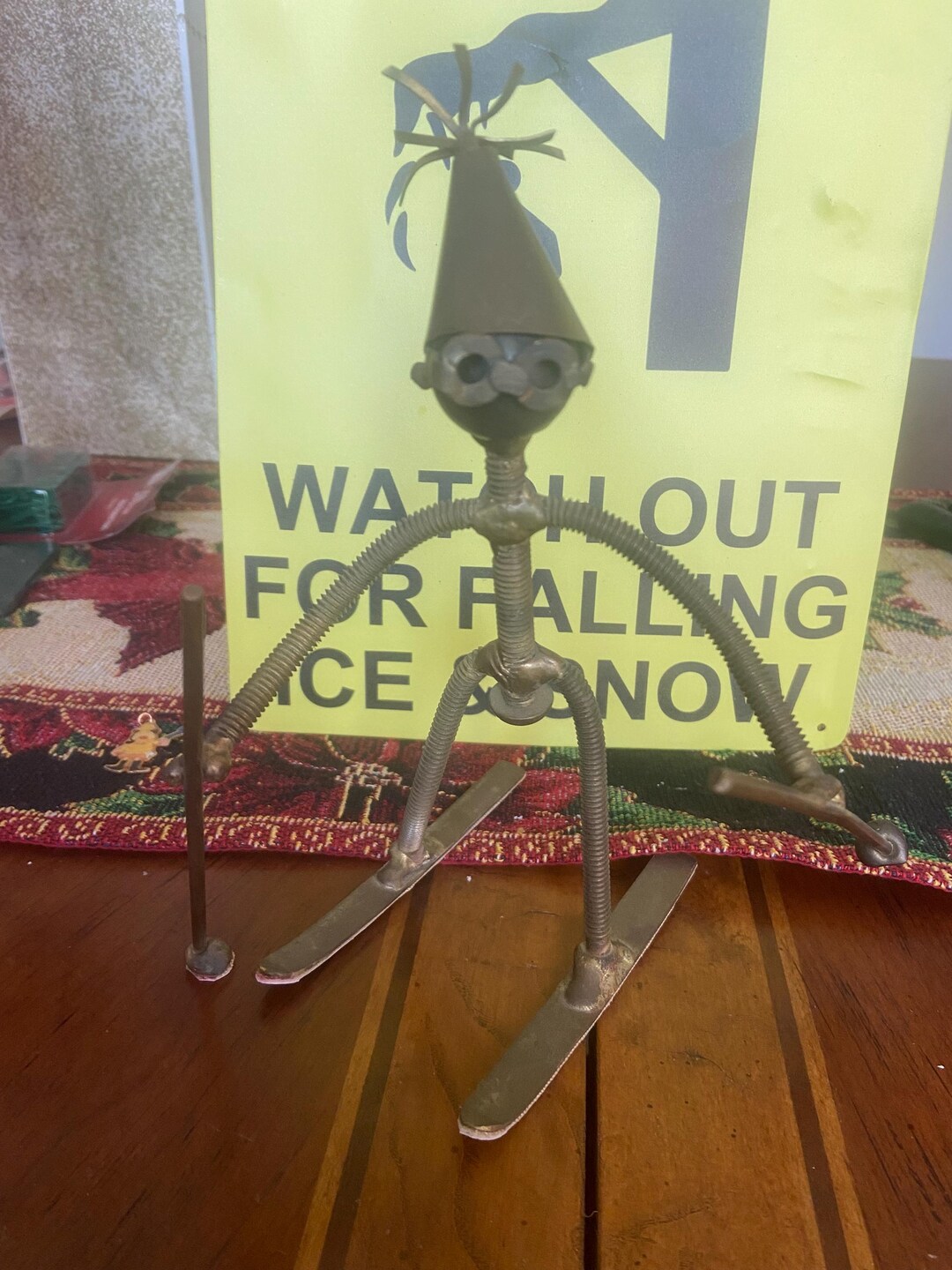 Vintage Brass Skier Sculpture! Vintage Ski Vintage Skiing Vintage Skier ...
