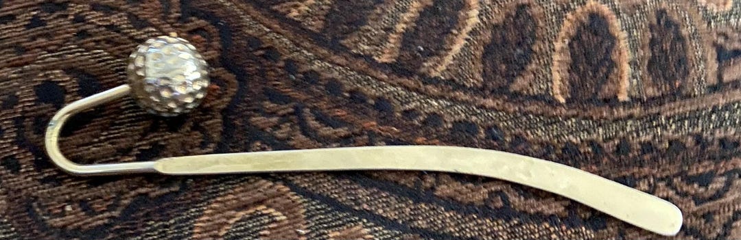 Vintage Golf Bookmark. All Metal. About 6 Inches. Gently Used. Very ...