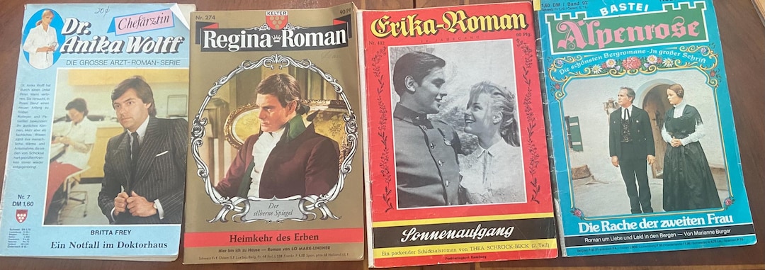 4 Vintage German Magazines From the 1970’s in Good to Very Good ...
