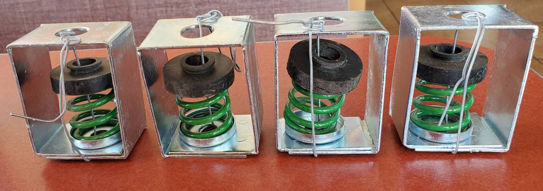 NOS Kinetics Noise Control Spring Vibration Isolators. NOS. Very light ...