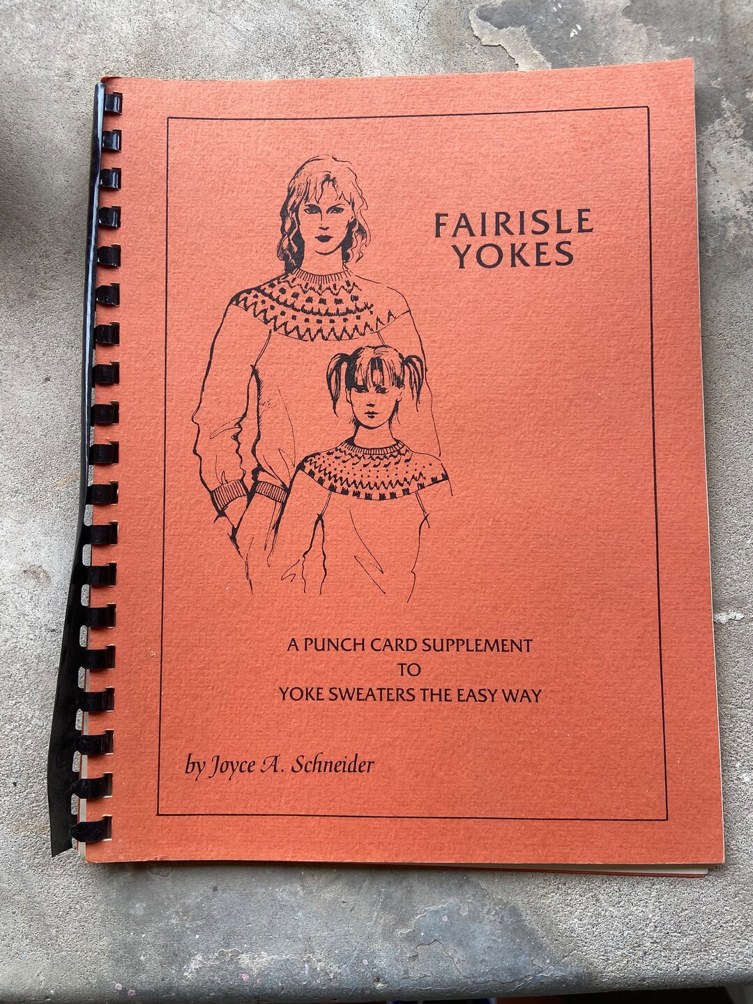 Vintage Book/booklet Fairisle Yokes. a Punch Card Supplement to Yoke ...