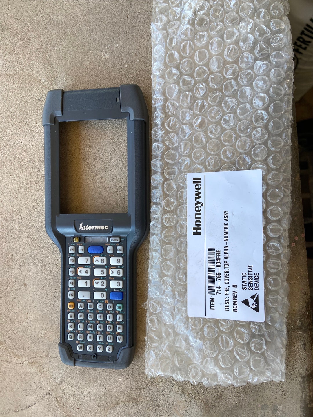 Honeywell 714-766-004fre Top Cover Alpha Numeric Assembly NOS Cover ...