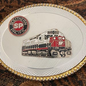 Southern Pacific Belt Buckle - Etsy