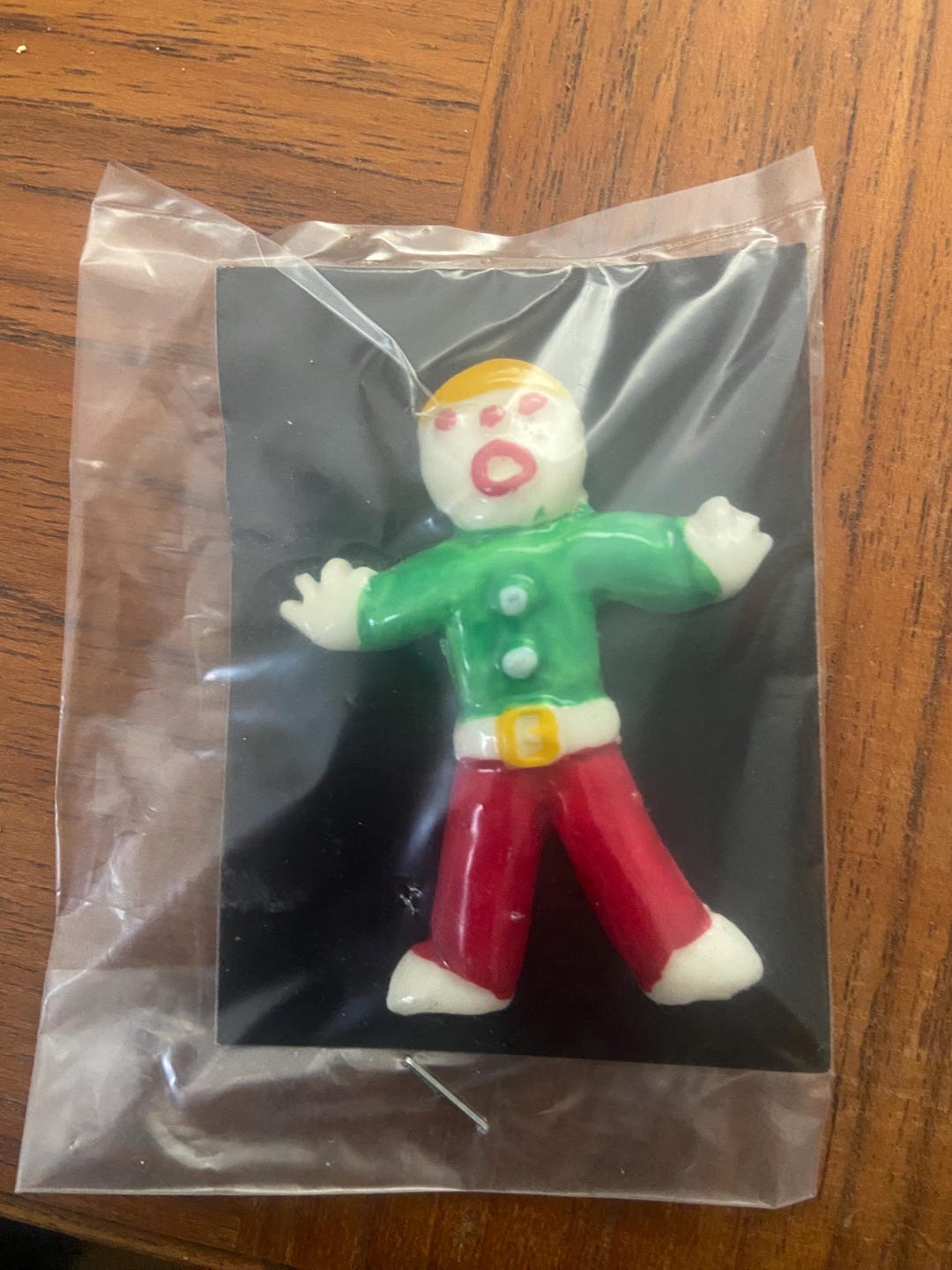 Vintage SNL Mr. Bill Pin. Vintage Hand Painted Plastic. Measures About ...