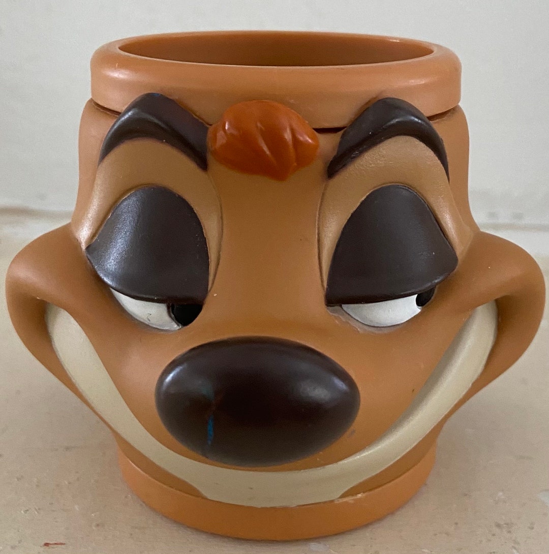 Vintage Timon Disney Applause Plastic Drinking Cup in Mint to Near Mint ...