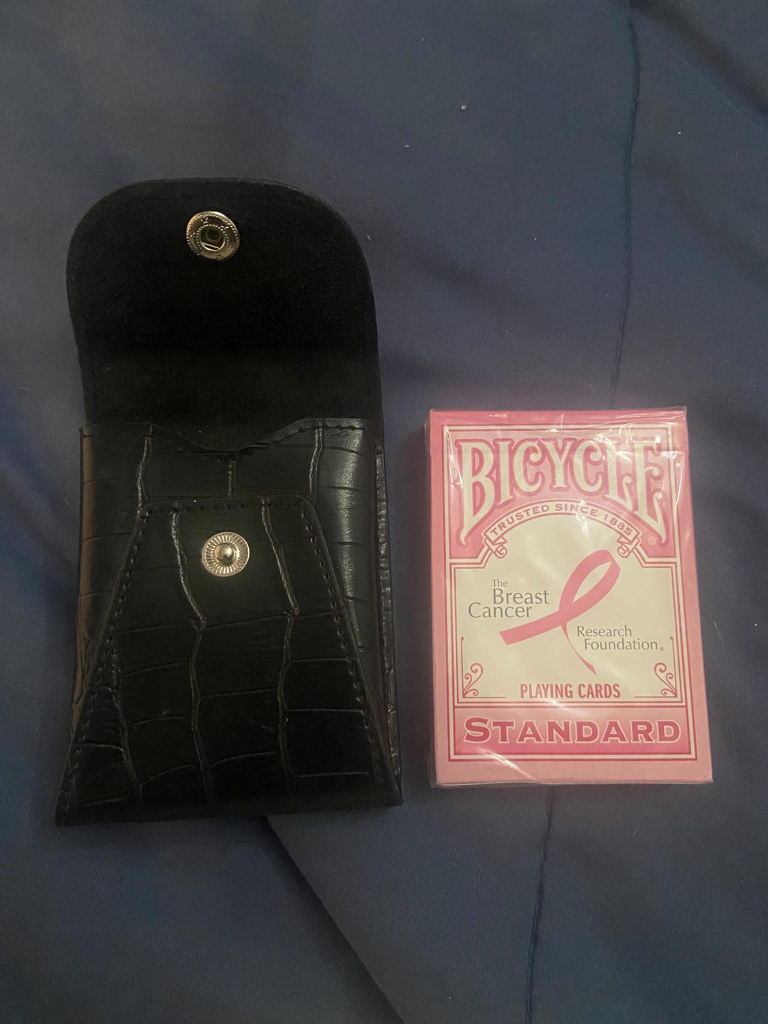 Pink Bicycle Playing Cards Breast Cancer Research. Standard Playing ...