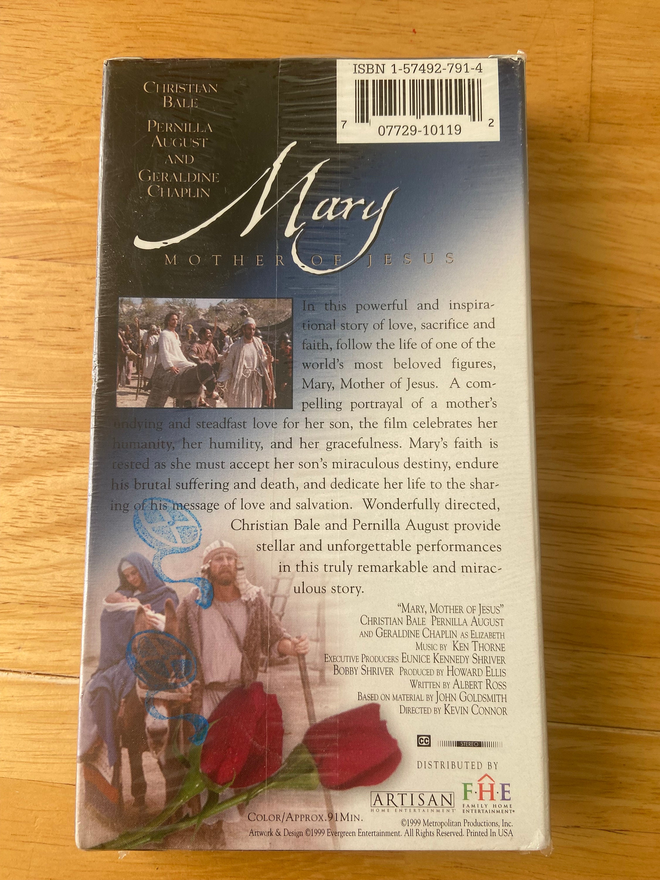 Vintage VHS Movie Mary Mother of God. Christian Bale. Sealed. - Etsy