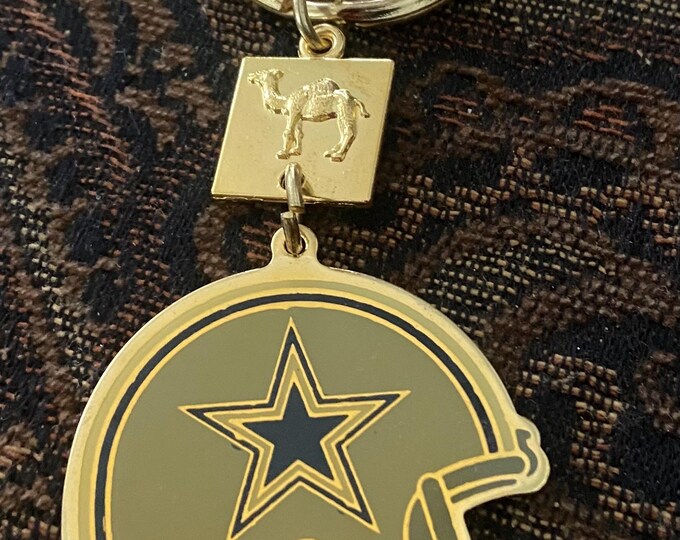 Vintage Dallas Cowboys Keychain. the Helmet Measures About 1 3/4 Inches ...