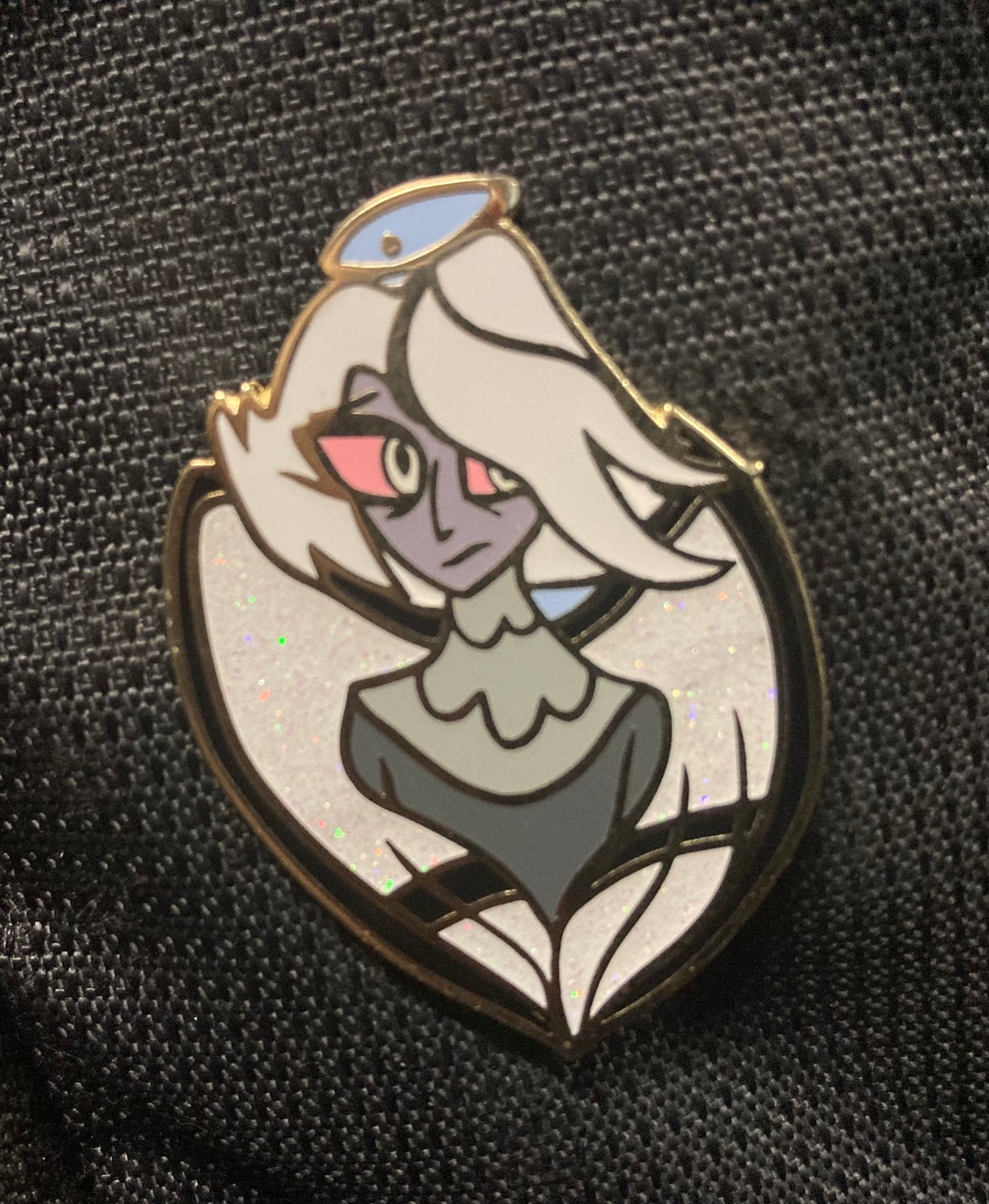 Exterminator Vaggie Inspired GLITTER Enamel Pin (FANMADE) - Etsy