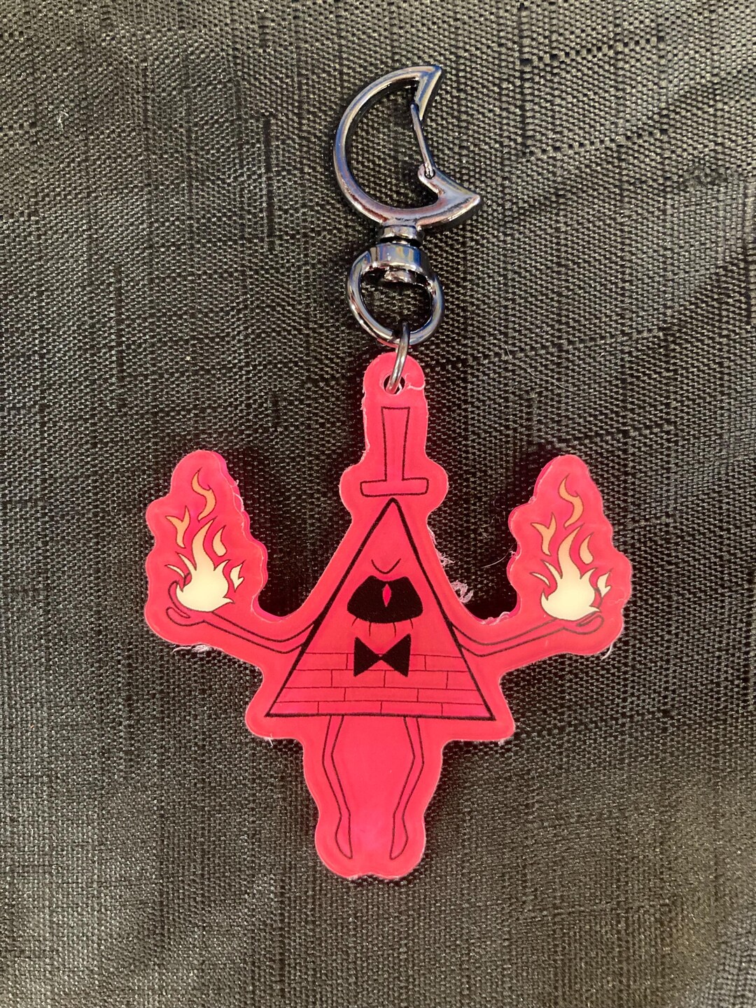 PRE ORDER Angry Cipher Demon Glow in the Dark Charm - Etsy