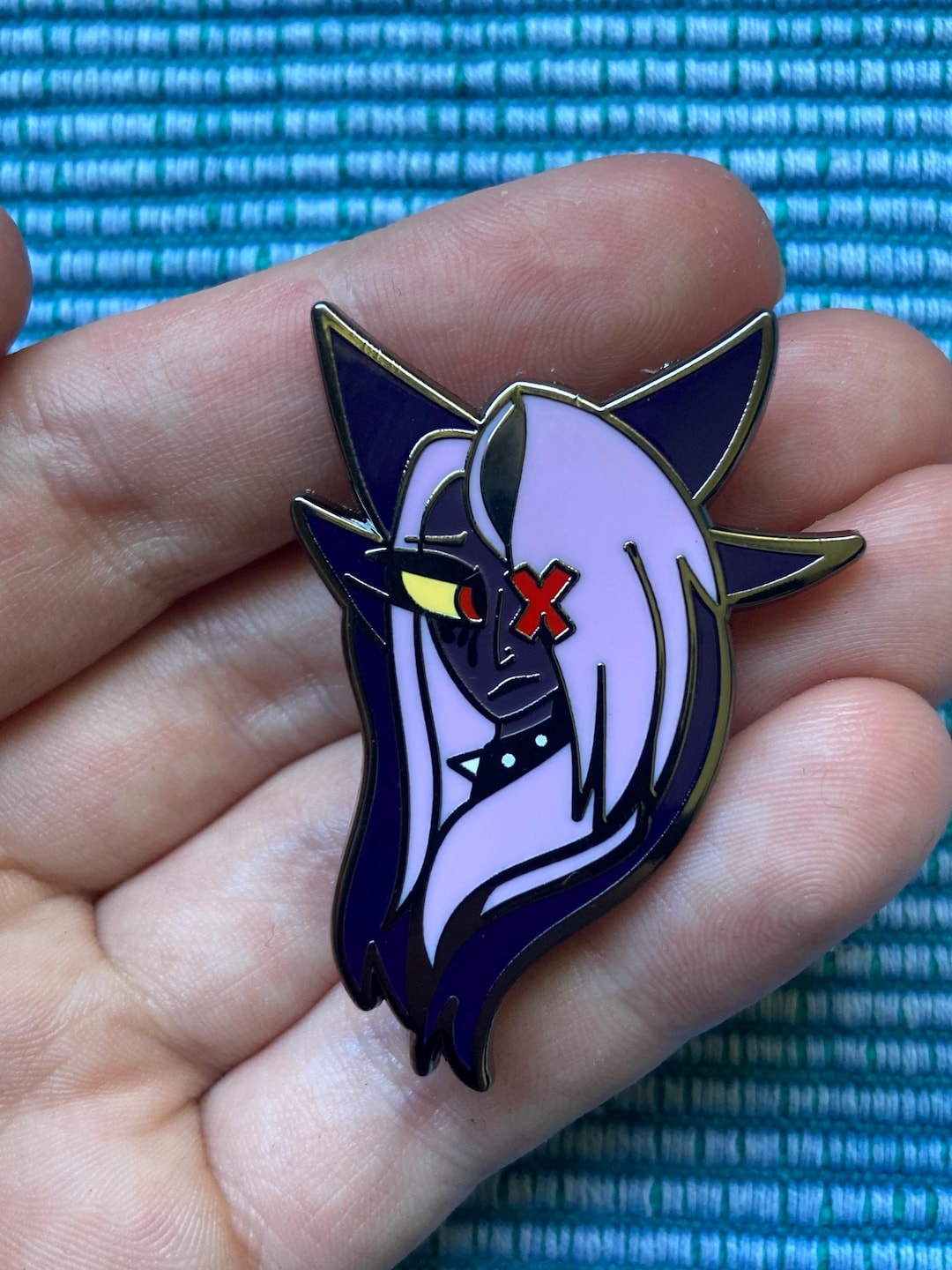 Gothic Vaggie Fallen Angel Queen Hellaverse Fan-made Pins - Etsy
