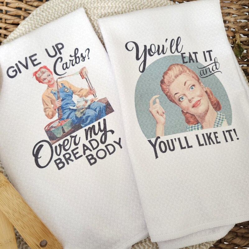 Funny Kitchen Towel - Etsy