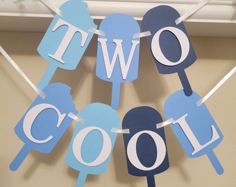 Editable Two Cool Popsicle Birthday Invitation Popsicle 2nd Birthday ...