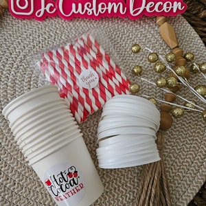 Hot Cocoa Weather Mini Cups-hot Cocoa Christmas Kids Mini Cups-hot ...