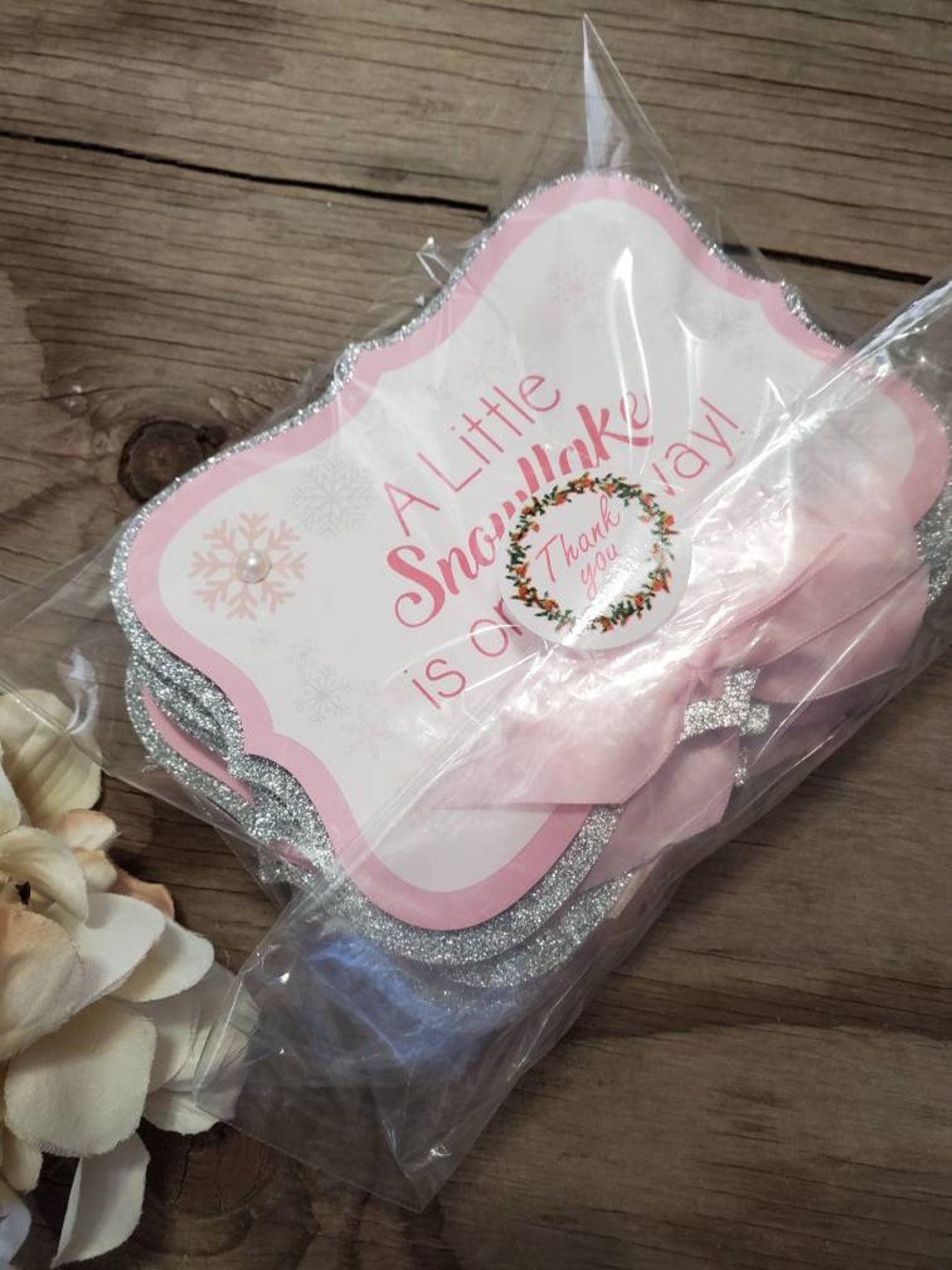 Little Snowflake Diaper Cake Signs-little Snowflake is on | Etsy