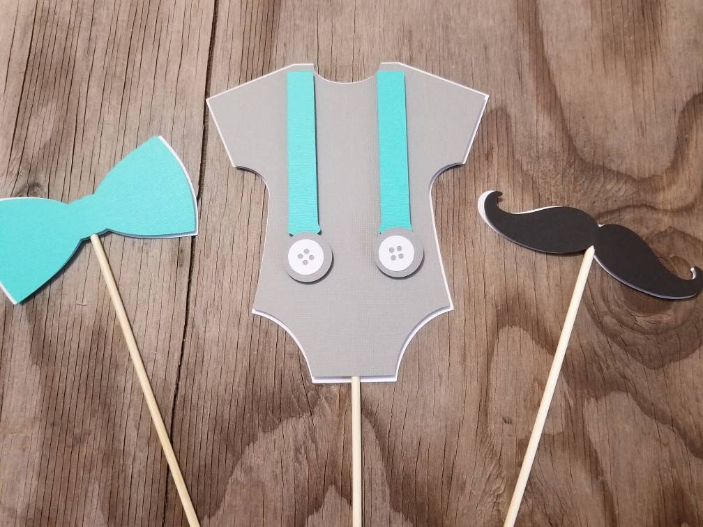 Little Man Centerpiece-little Man Theme Baby Shower-little Man ...