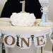 One Gold Silver Cake Topper-one Cake Topper-first Birthday Boy Girl ...