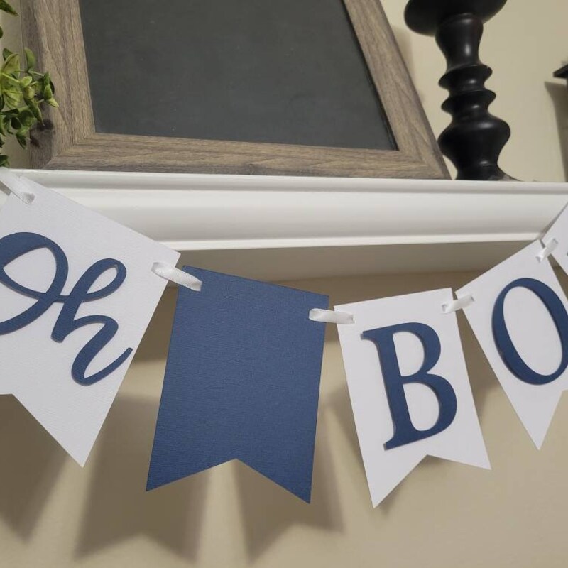 Oh Boy Banner - Etsy