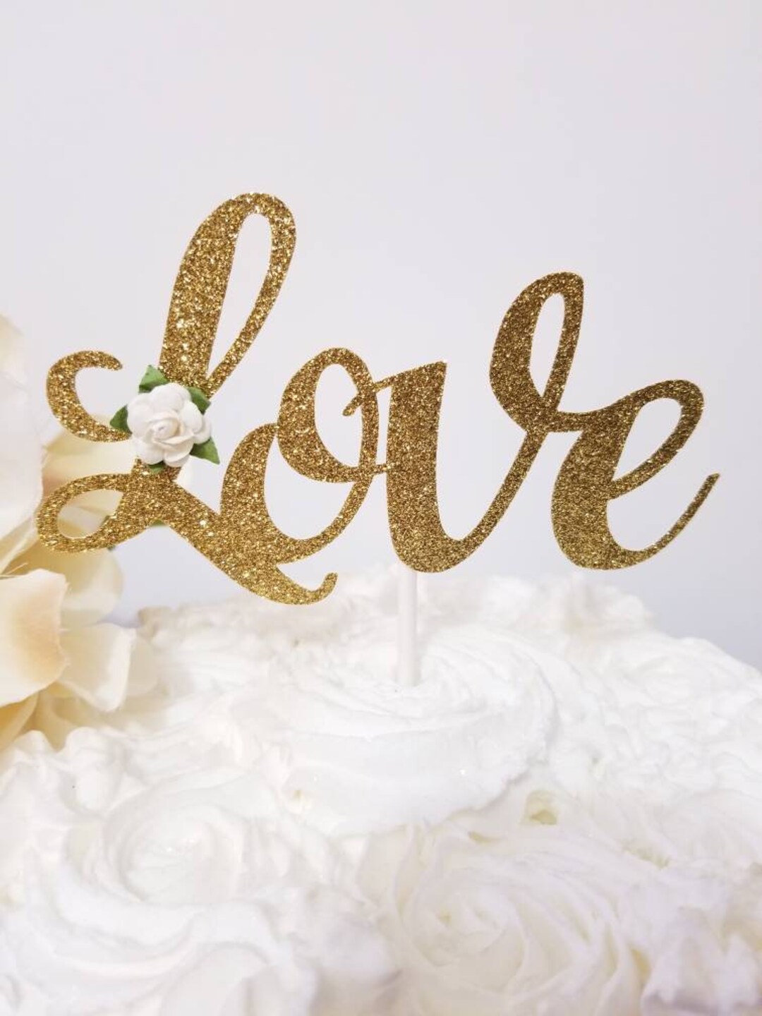 Love Cake Topper-love Wedding Cake Topper-love Topper-wedding Cake ...