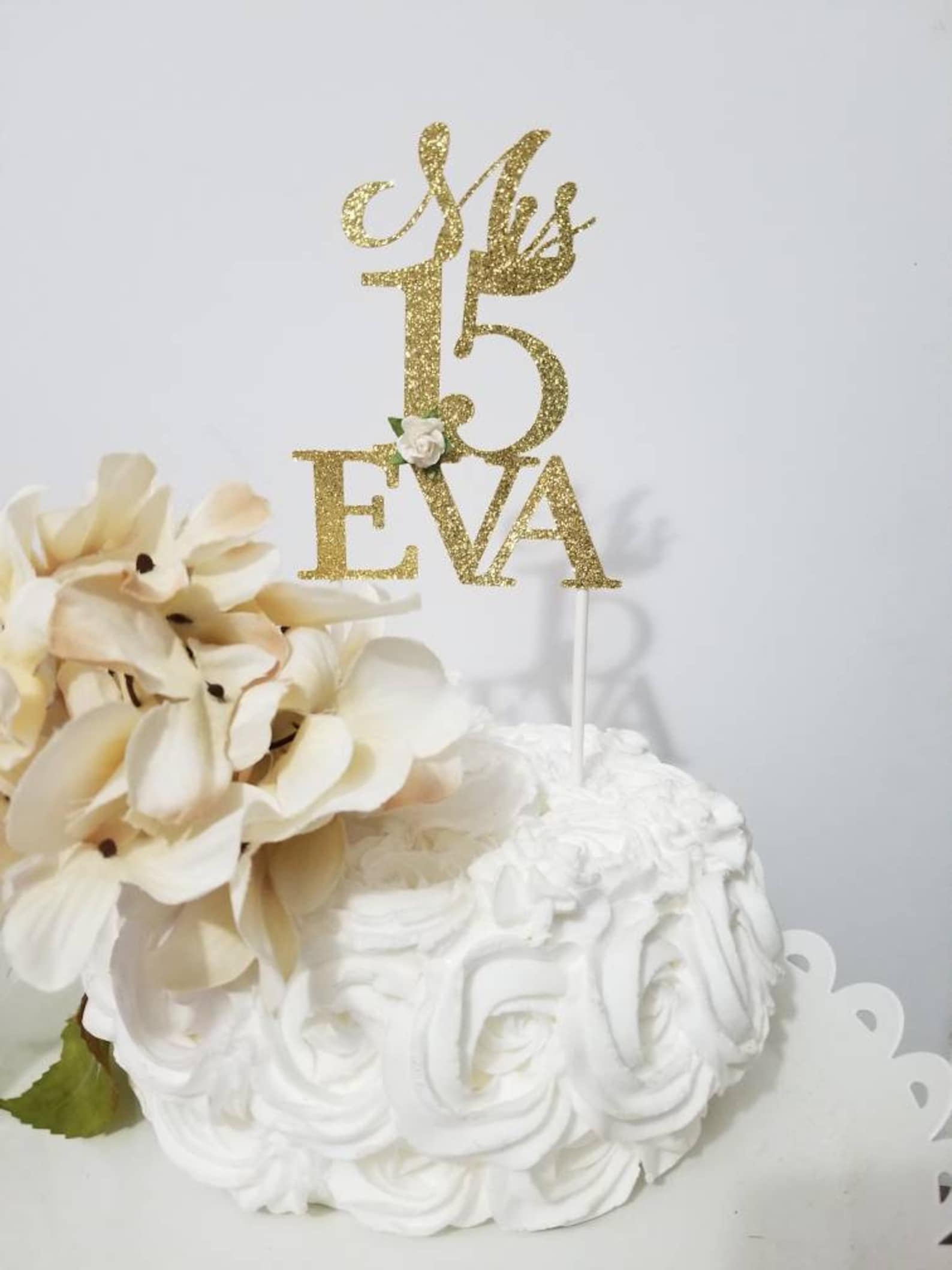 Mis 15 Cake Topper-quinceañera Cake Topper-15 Cake Topper-mis | Etsy