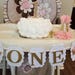 One Gold Silver Cake Topper-one Cake Topper-first Birthday Boy Girl ...